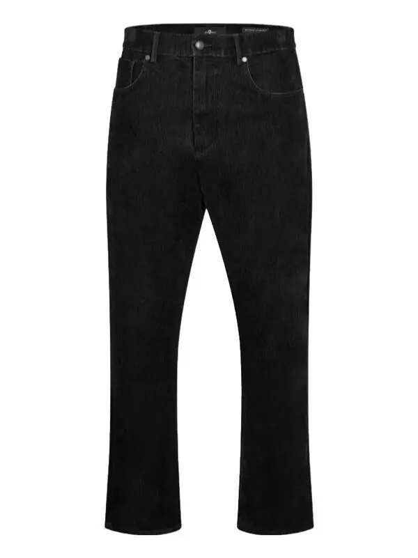 7 For All Mankind Belt Loops Jeans - Black