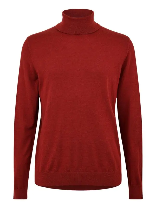 Hugo Boss Bernardo Luxurious Cashmere Jumper - Red