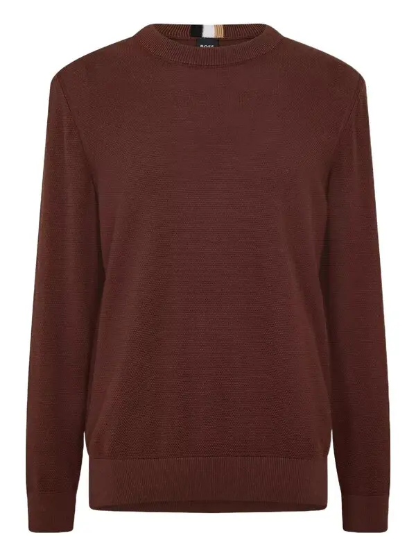 Hugo Boss Knitted Jumper - Red