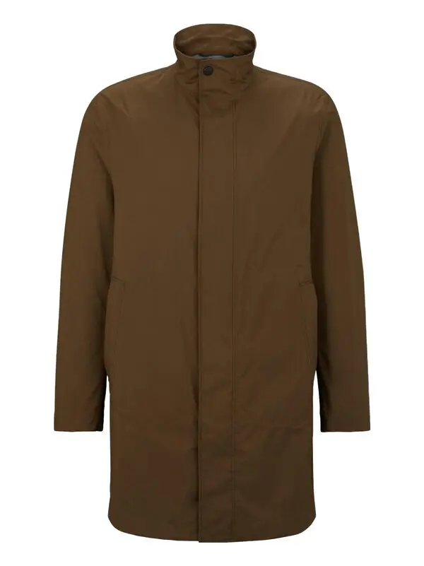 Hugo Boss Minimalist Mid-length Coat - Brown