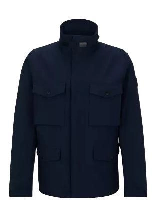 Hugo Boss P Cardello Trench Coat - Black