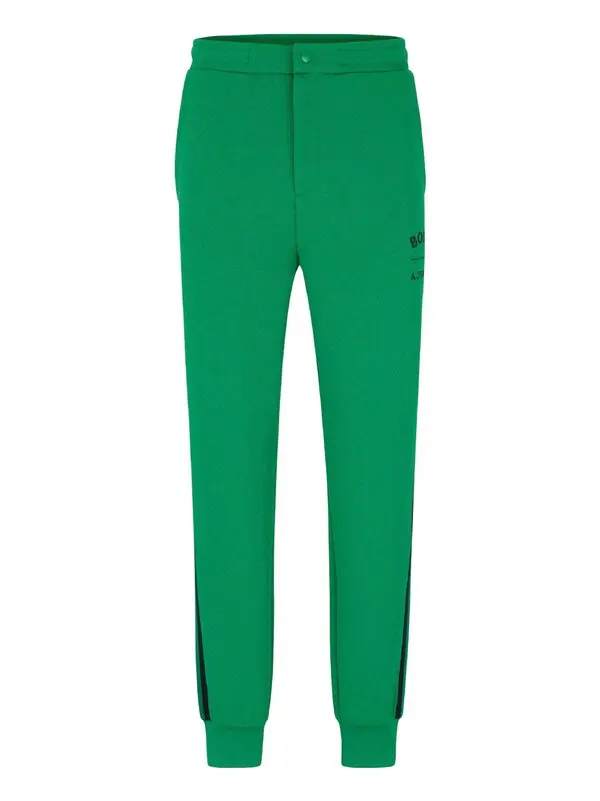 Hugo Boss Striped Track Pants - Green
