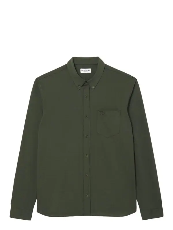 Lacoste Regular-fit Cotton Jersey Shirt - Green