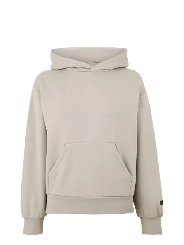 Fear Of God Logo Hooded Sweatshirt - Nude