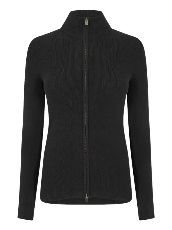 Fear Of God Collared Zipper Sweater - Black