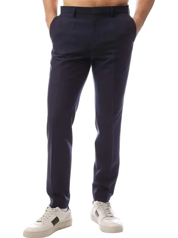 Hugo Boss Hesten232x Extra-slim Fit Trousers - Black