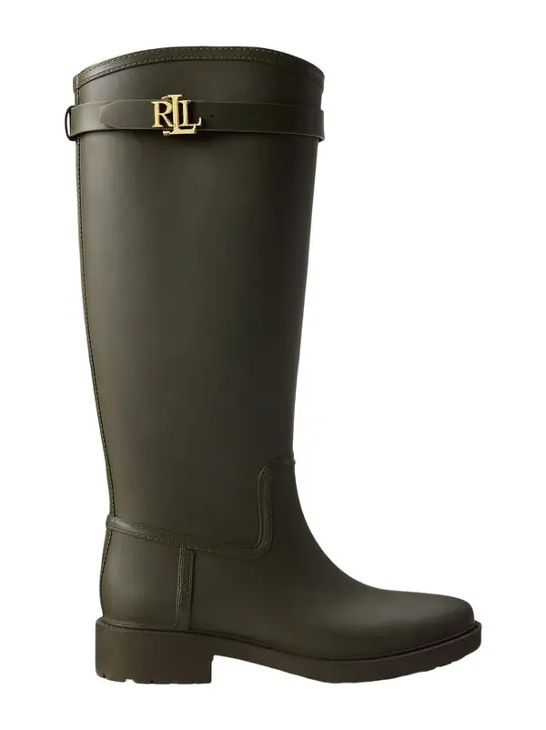 Ralph Lauren Portiah Knee-high Boots - Black