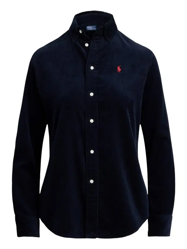 Polo Ralph Lauren Corduroy Button-down Shirt - Black