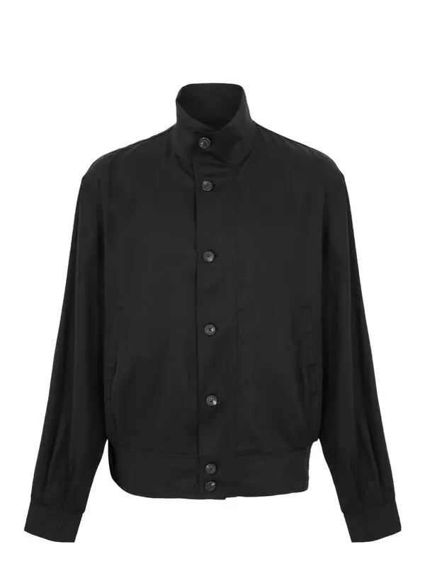 Our Legacy Stand Collar Jacket - Black