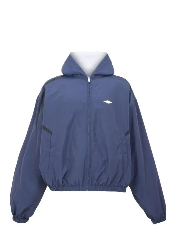 Balenciaga Hooded Casual Jacket - Blue