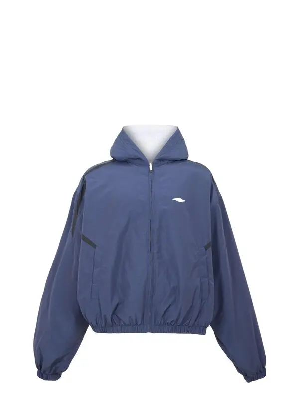 Balenciaga Hooded Casual Jacket - Blue