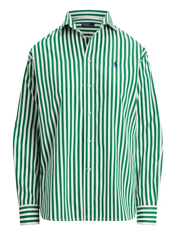 Polo Ralph Lauren Striped Button-down Shirt - Green