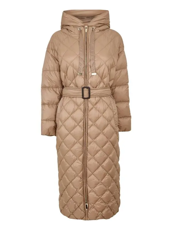 Max Mara Trepar Quilted Jacket - Nude