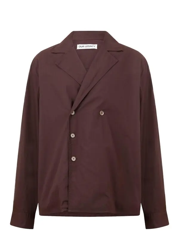 Our Legacy Double-breasted Shirt-style Jacket - Red