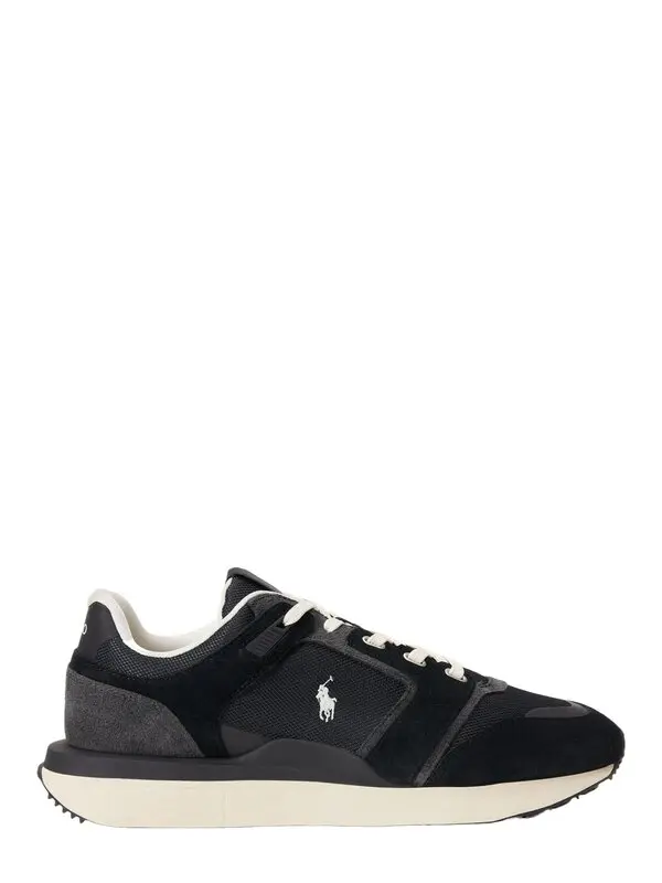 Polo Ralph Lauren Casual Sneakers With Lace Fastening - Black