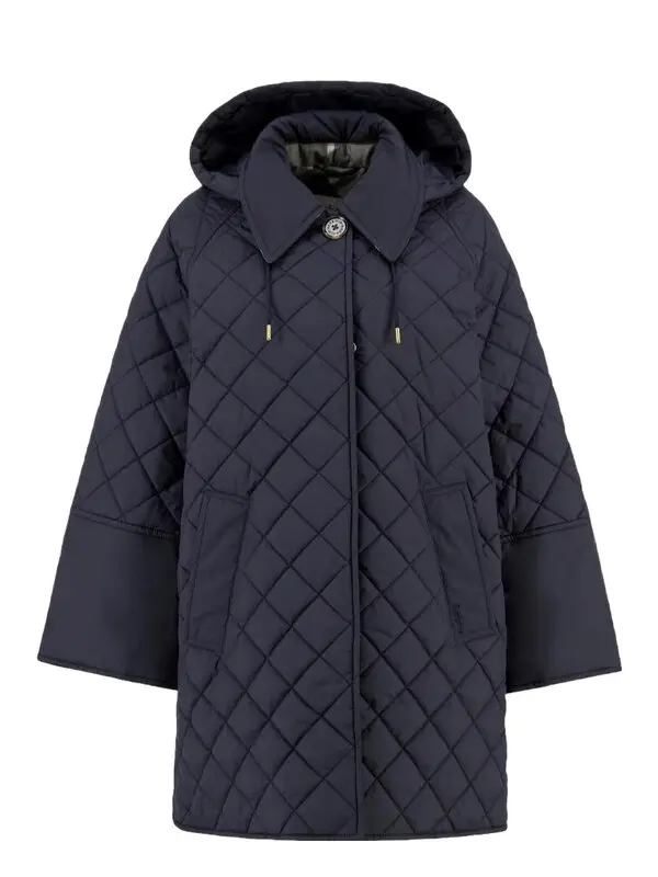 Barbour Quilted Long Sleeve Jacket - Navy/ancient