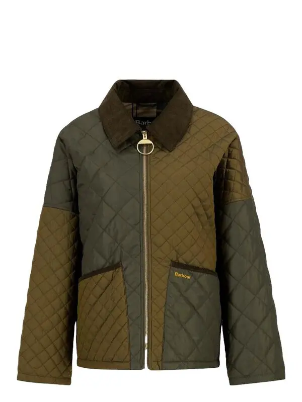 Barbour Quilted Long Sleeve Jacket - Green