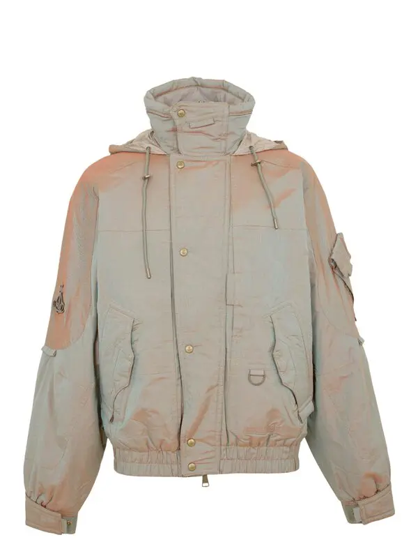 VIVIENNE WESTWOOD Iridescent Gradient Hooded Jacket - Nude