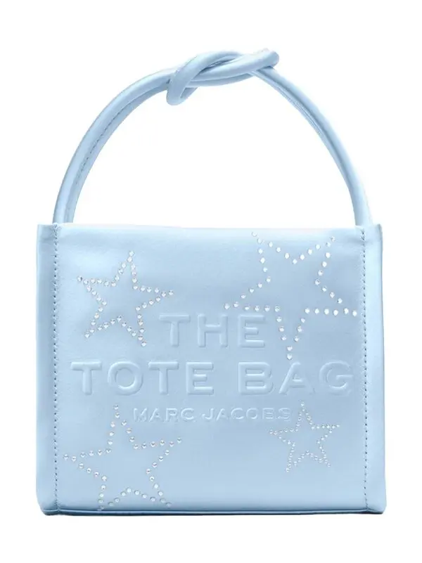 Marc Jacobs Mini Tote Bag With Star Embellishments - Blue