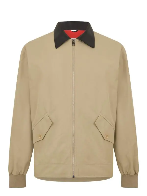 Givenchy Jacket With Contrasting Collar - Nude