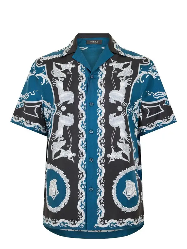 Versace Silk Shirt - Black