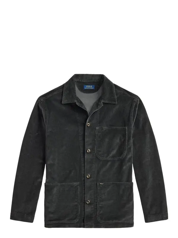 Polo Ralph Lauren Corduroy Lapel Workwear Jacket - Black