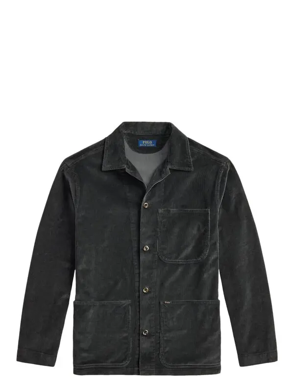 Polo Ralph Lauren Corduroy Lapel Workwear Jacket - Grey