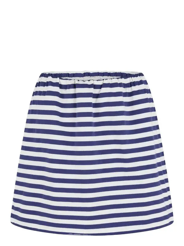 Posse Haisley Striped Skirt - Navy Stripe