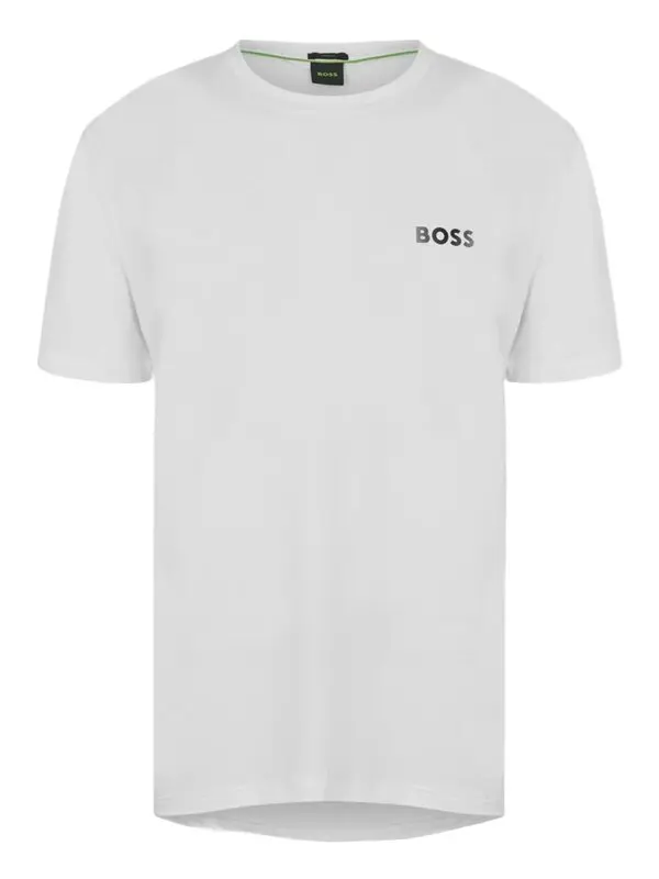 Hugo Boss Boss Ts Active Cn Logo 10267204 01 - White