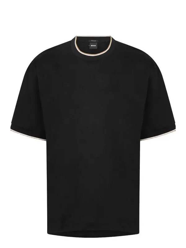 Hugo Boss Short-sleeve Crew-neck T-shirt - Black