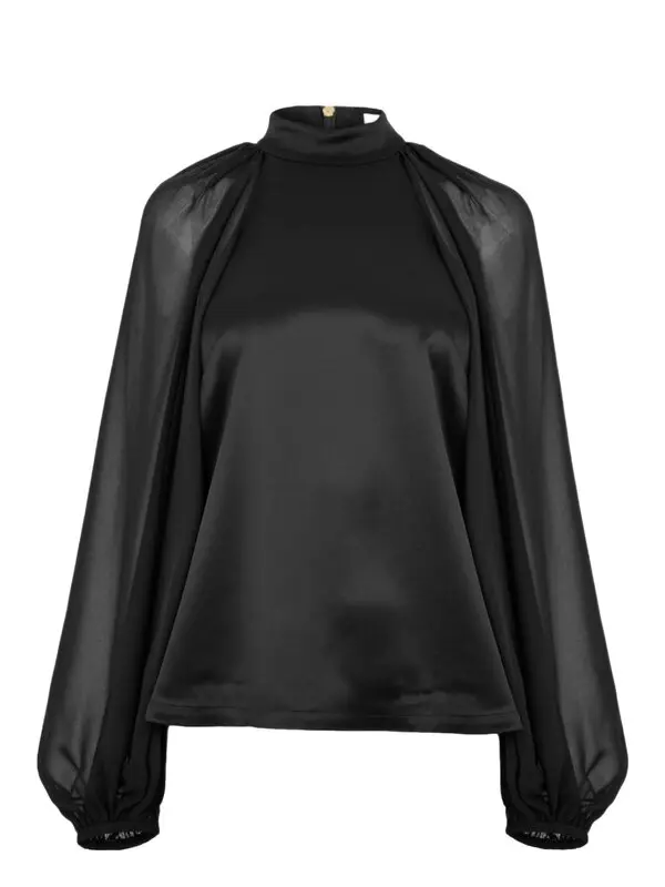 JOSEPH Long-sleeved Cover-up - Black