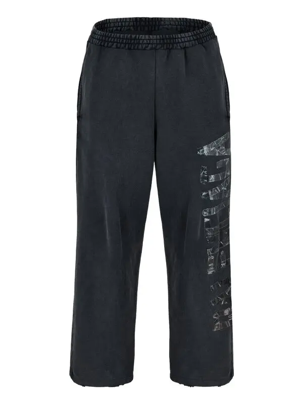 Balenciaga Wide Leg Trousers - Black