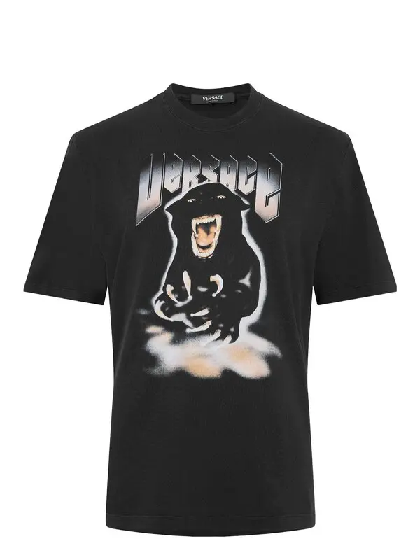 Versace Regular Fit T-shirt - Black