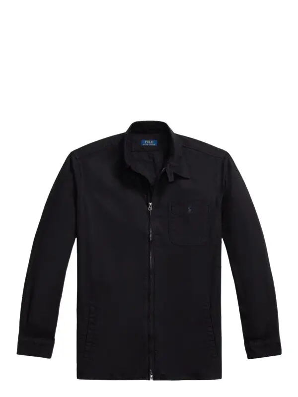 Polo Ralph Lauren Garment Dye Overshirt - Black