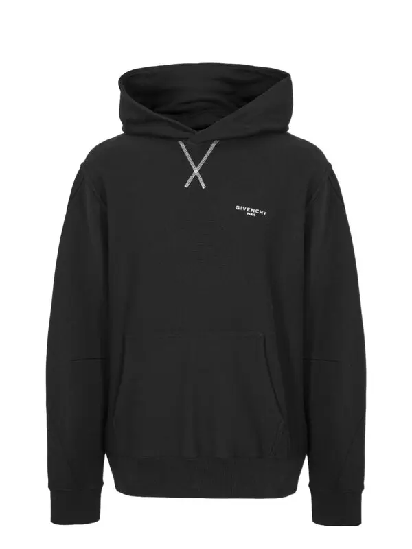 Givenchy Logo Hoodie - Black