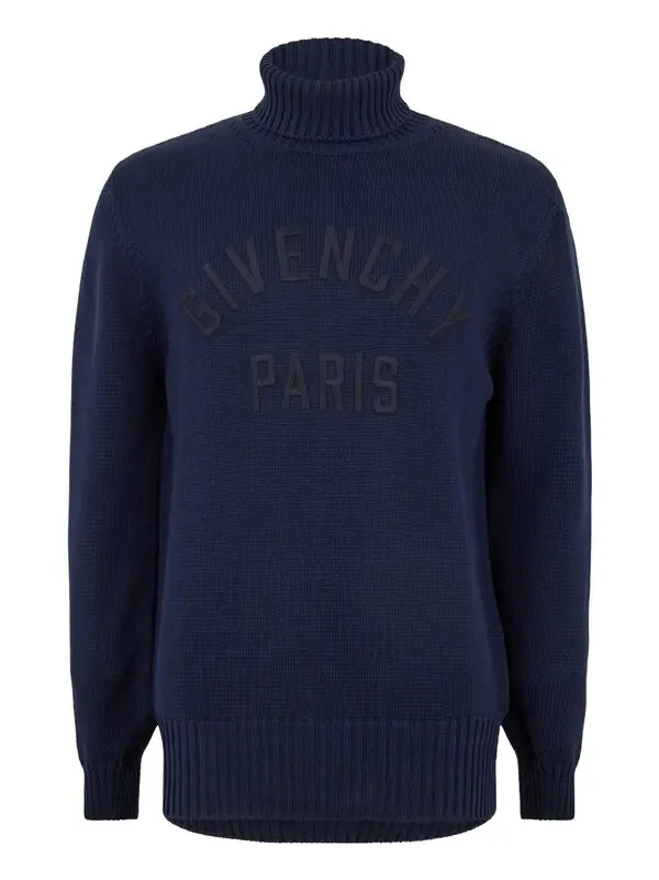 Givenchy High-neck Knit Sweater - Black