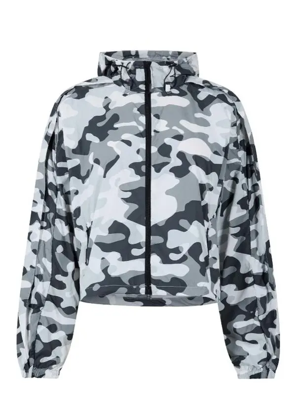 Rains Hooded Casual Jacket - Gray