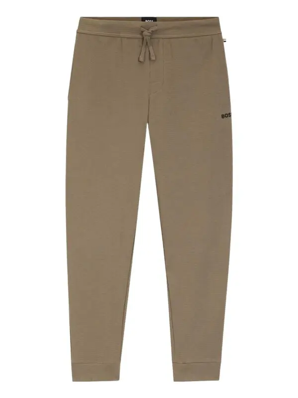 Hugo Boss Bw Waffle Jogging Bottoms - Gray