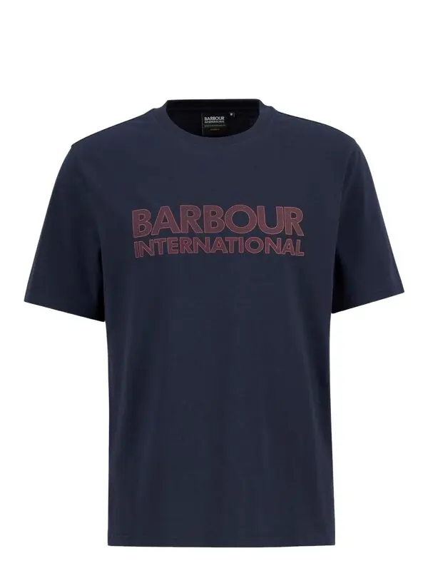 Barbour Short-sleeved T-shirt - Navy Blue