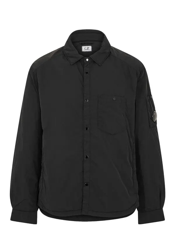 C.P. COMPANY Lapel Shirt-style Jacket - Black