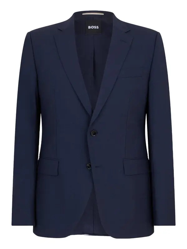 Hugo Boss Single-breasted Blazer - Black