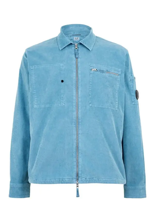 C.P. COMPANY Cord Overshirt - Blue