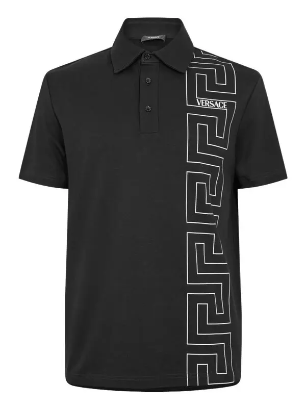 Versace Grec Tp Polo Sn00 - Black