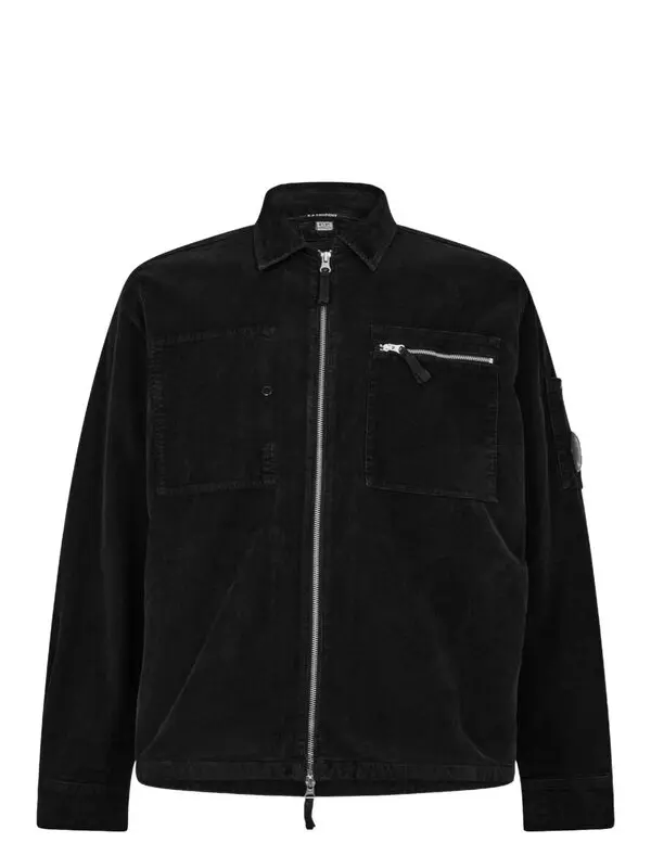 C.P. COMPANY Cord Overshirt - Black