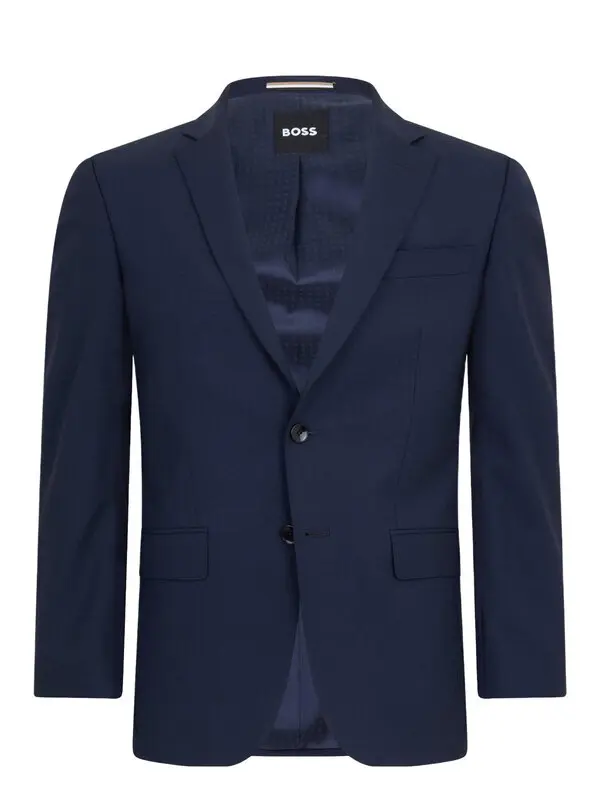 Hugo Boss Notch Lapel Jacket - Black