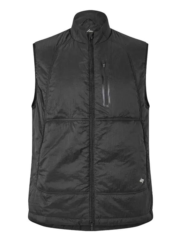 REPRESENT Lightweight Padded Vest - Black