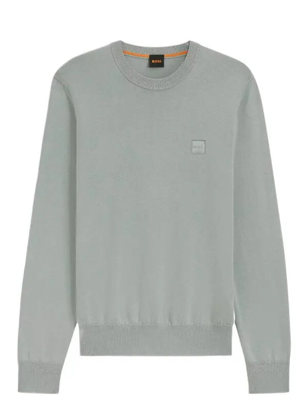 Hugo Boss Kanovano Crew-neck Jumper - Gray