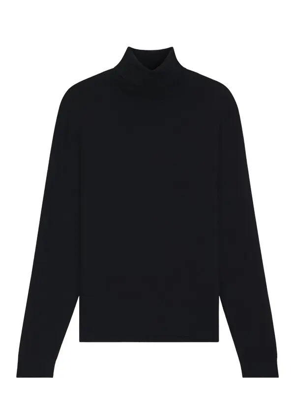 Hugo Boss Boss X Beckham Rollneck Cashmere Sweater - Black