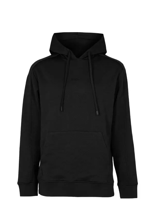 Hugo Boss Mirror Hooded Sweatshirt - Black