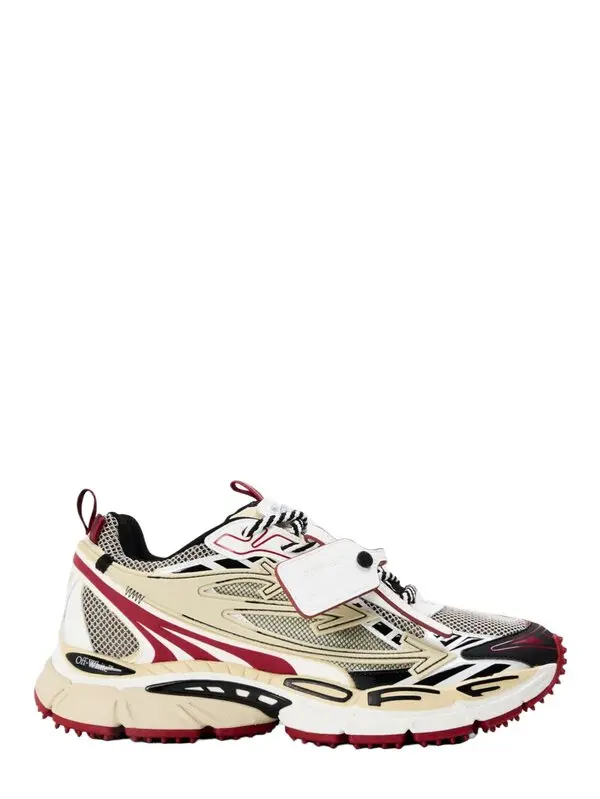 Off-White Be Right Back" Retro-inspired Sneakers - Multicolor